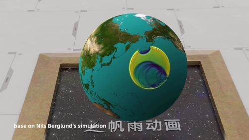 趣味模拟:陨石撞击太平洋会怎样