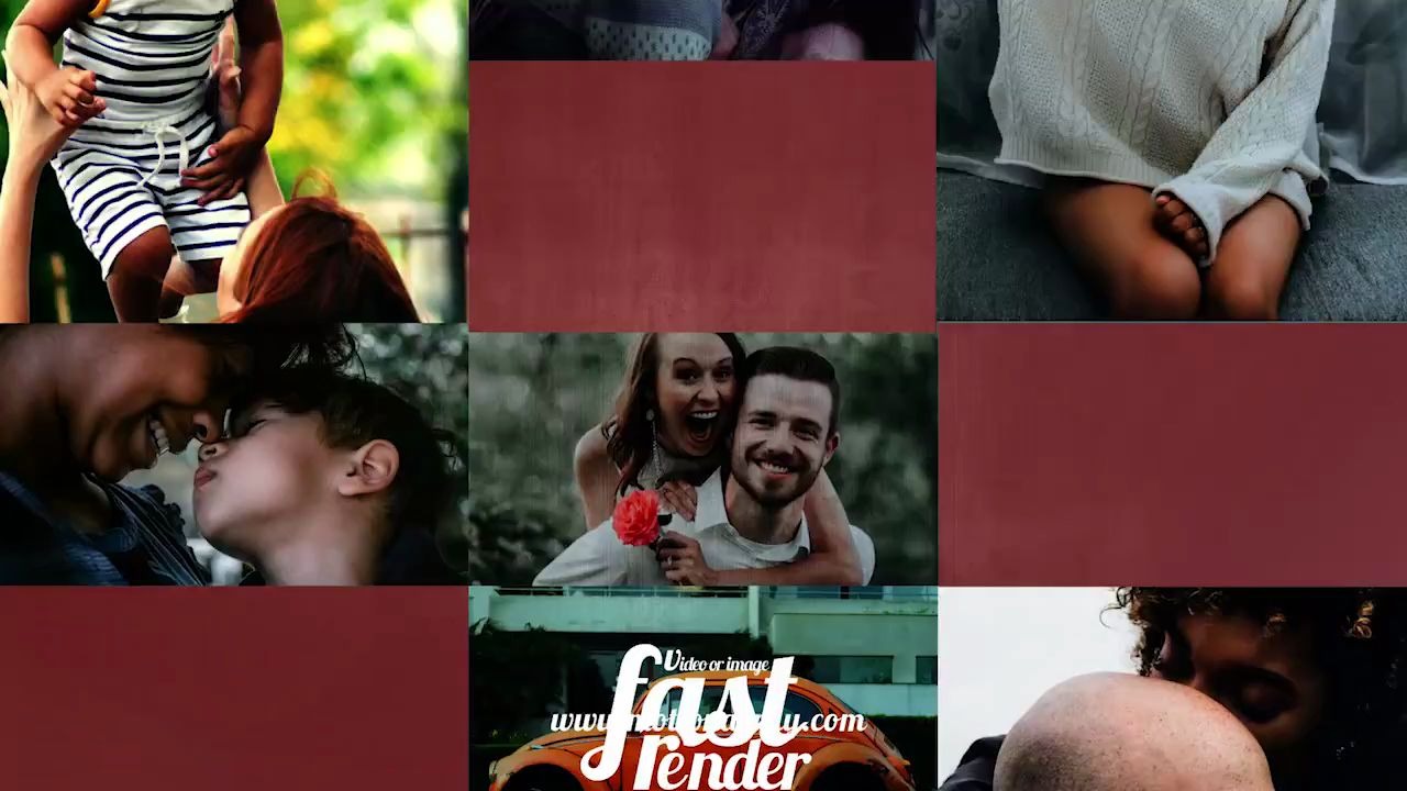 清新样式的自然幻灯片AE模板