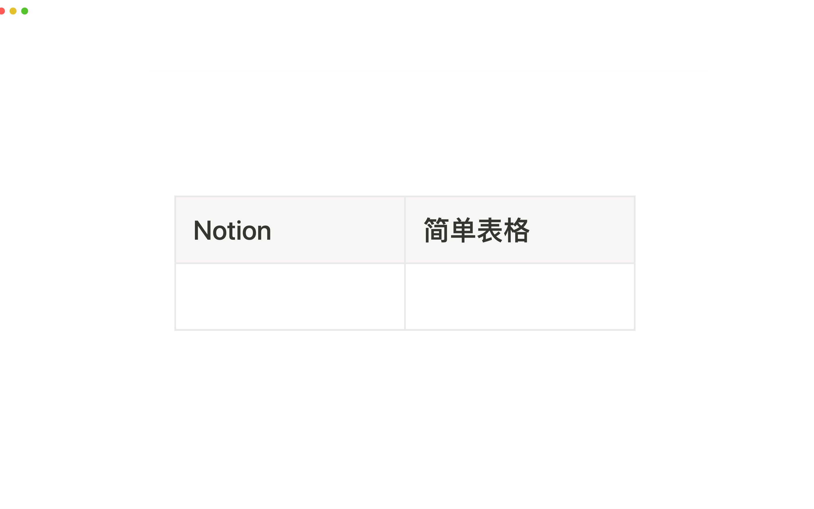 177 Notion 教程 No.50 简单表格(Simple-table)