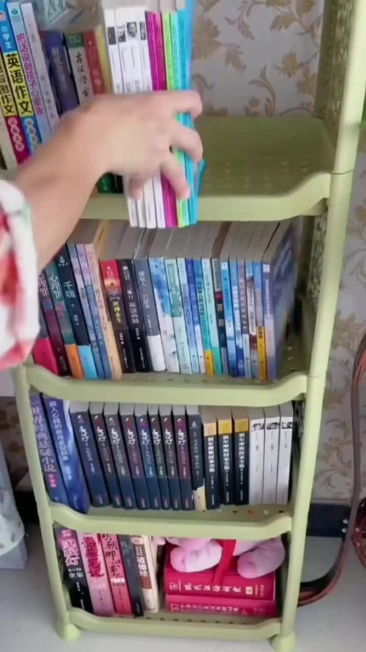 给孩子安排了一款这样的书架