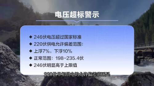 电压飙升246伏!家电正在悄悄受损,你家安全吗?