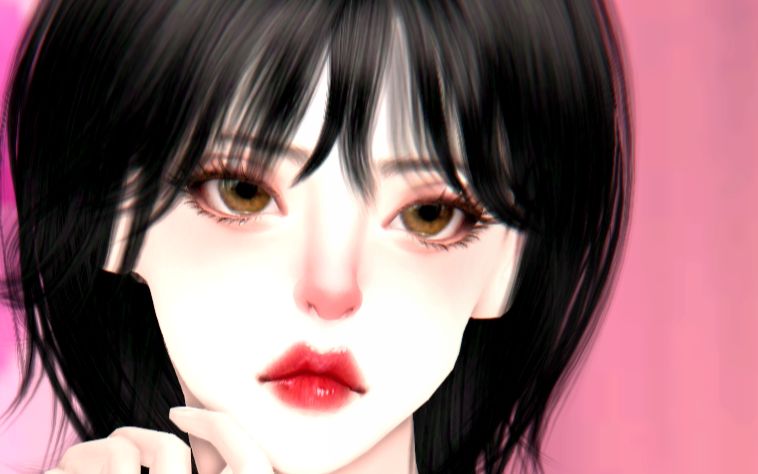 【兔兔】模拟人生4/捏脸/竖屏/是个姐姐哦_模拟人生4