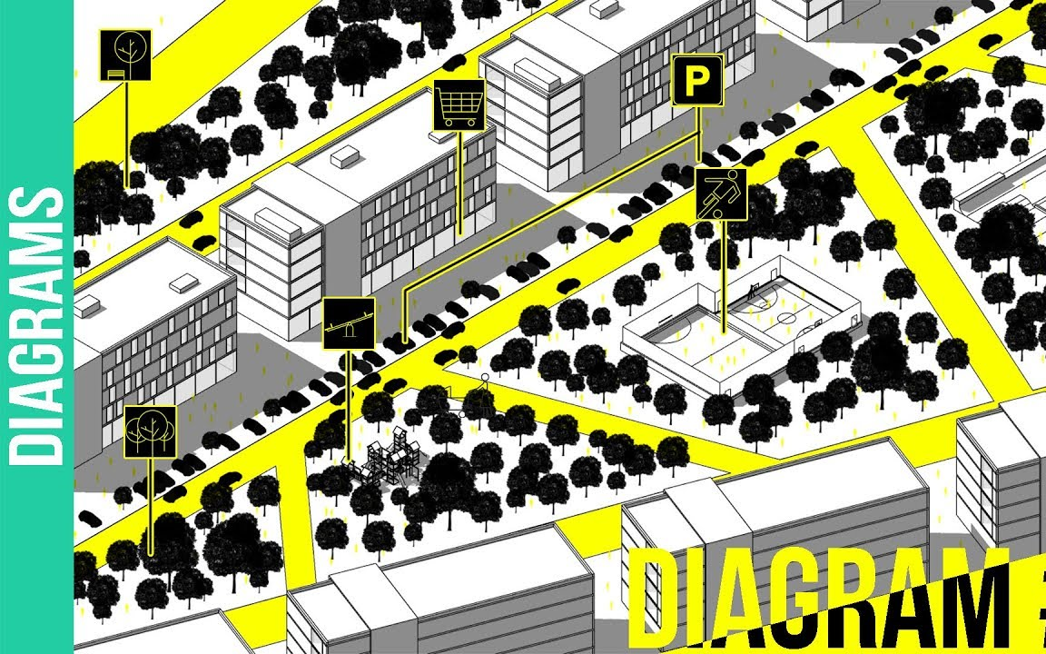 如何绘制建筑设计图解-PS