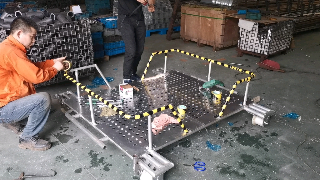 走一台钢轨探伤小车