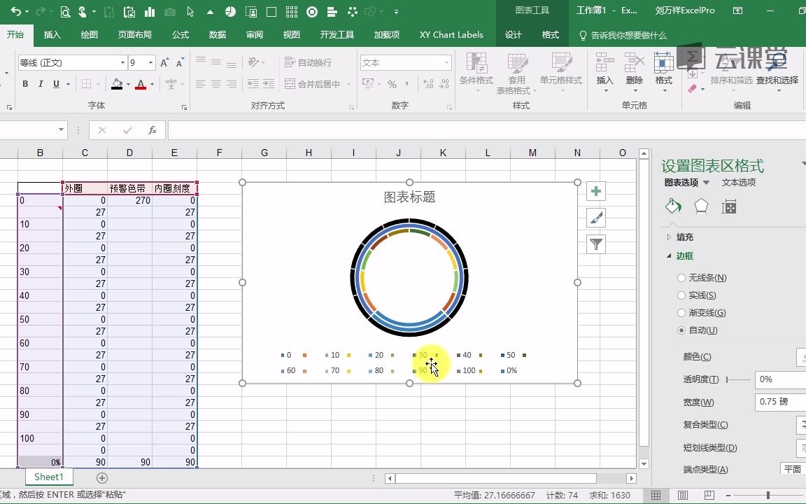 课时54.Excel.DIY.高可定制的仪表盘图表(经典的图表,经典的做法).flv
