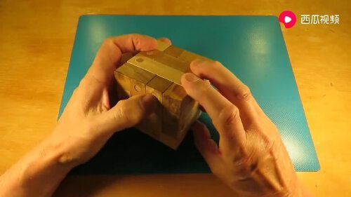 老外制作的一种,类似于鲁班锁的结构模型,你觉得怎么样?