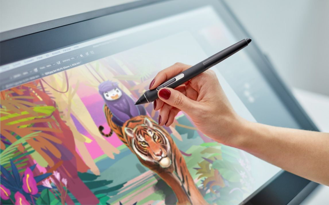 wacomDTK2260数位屏连接方法