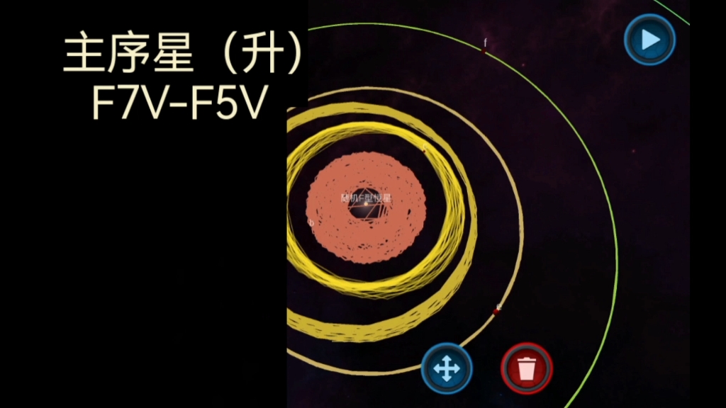 口袋宇宙F型恒星的生命历程