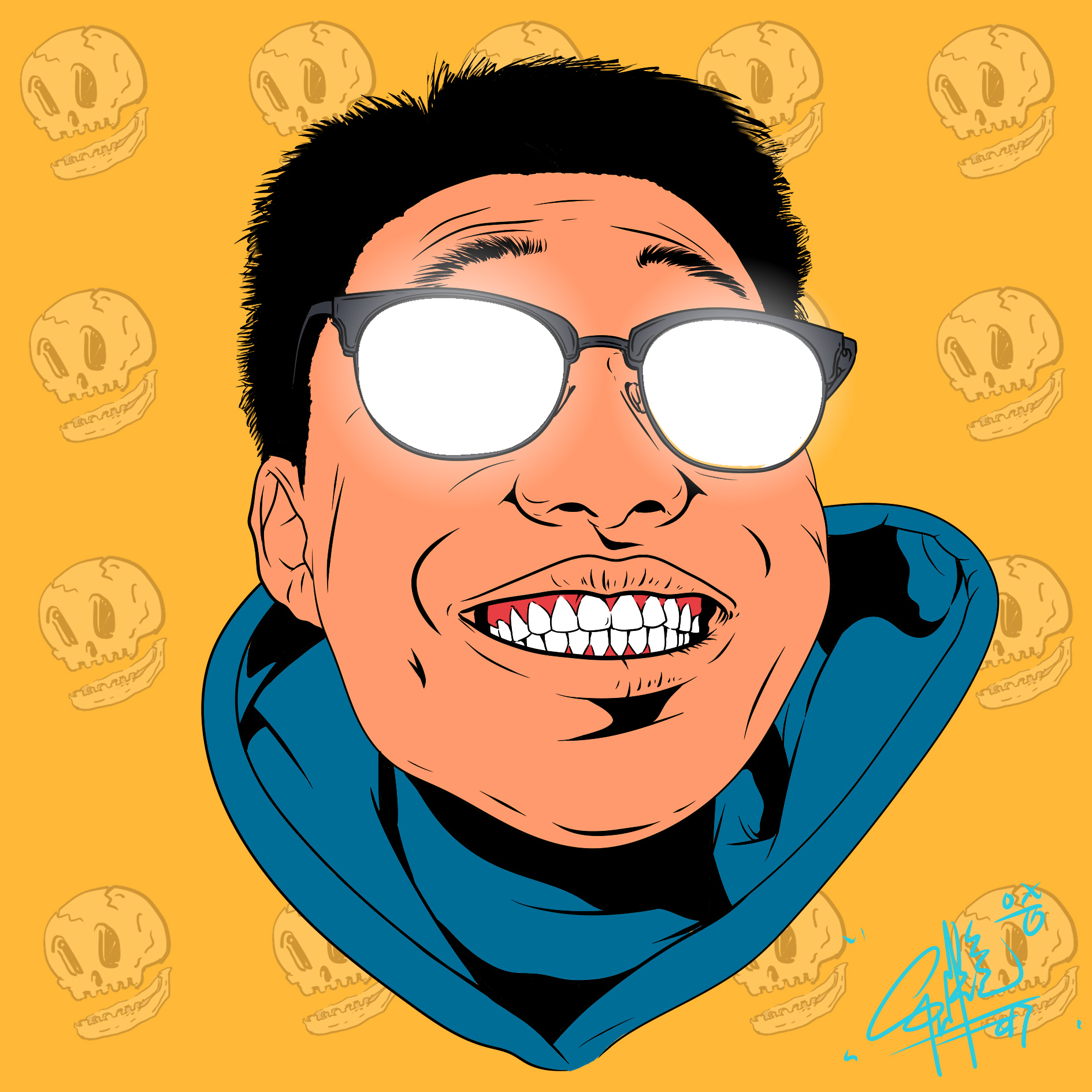 渴以鸭 