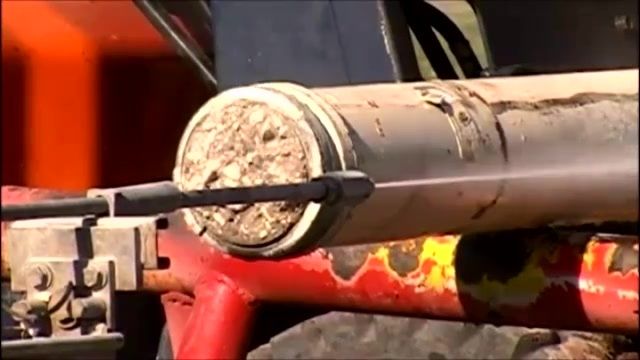 再硬的混凝土在它面前都是豆腐,140MPa水枪冲洗被堵泵管
