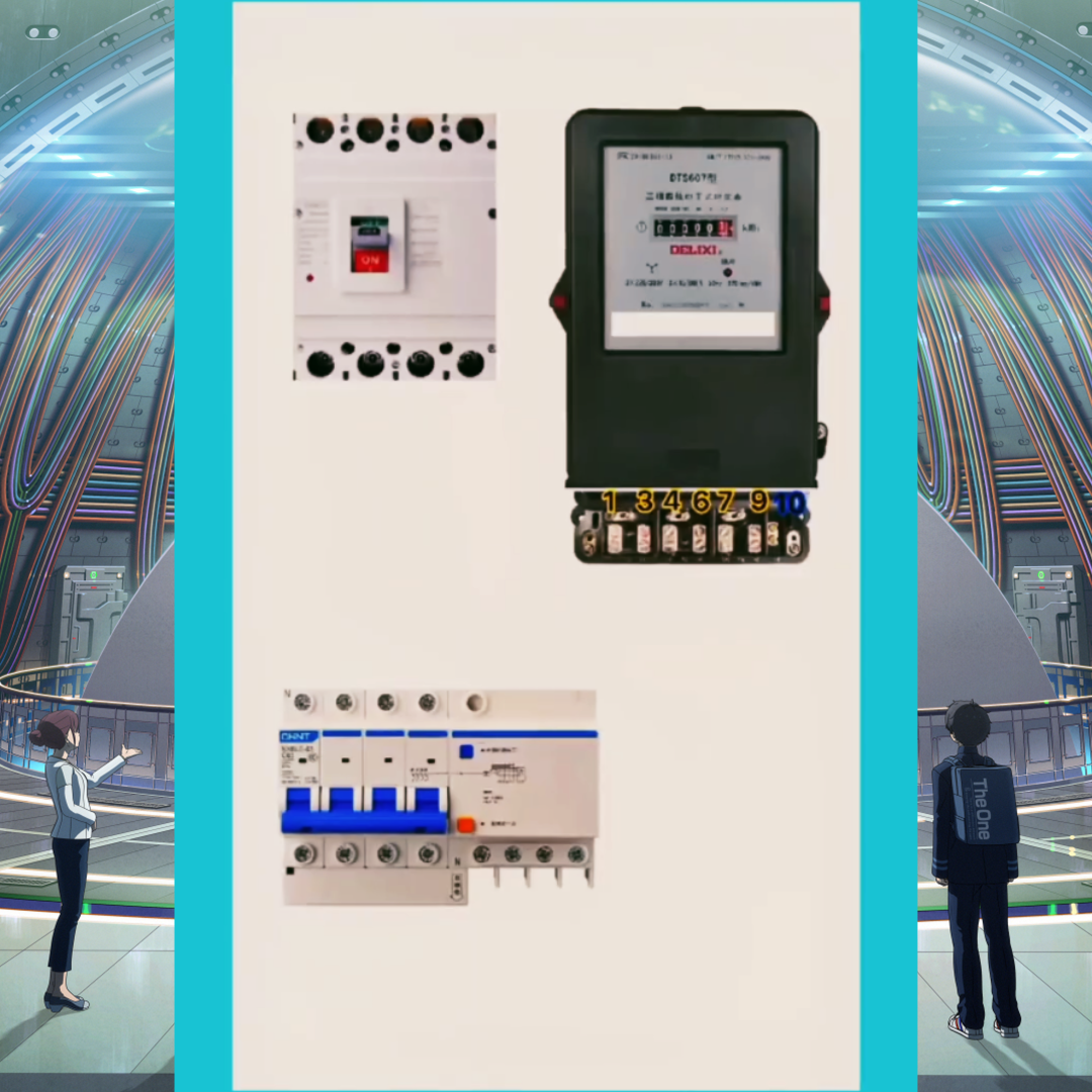 带互感器电表接线