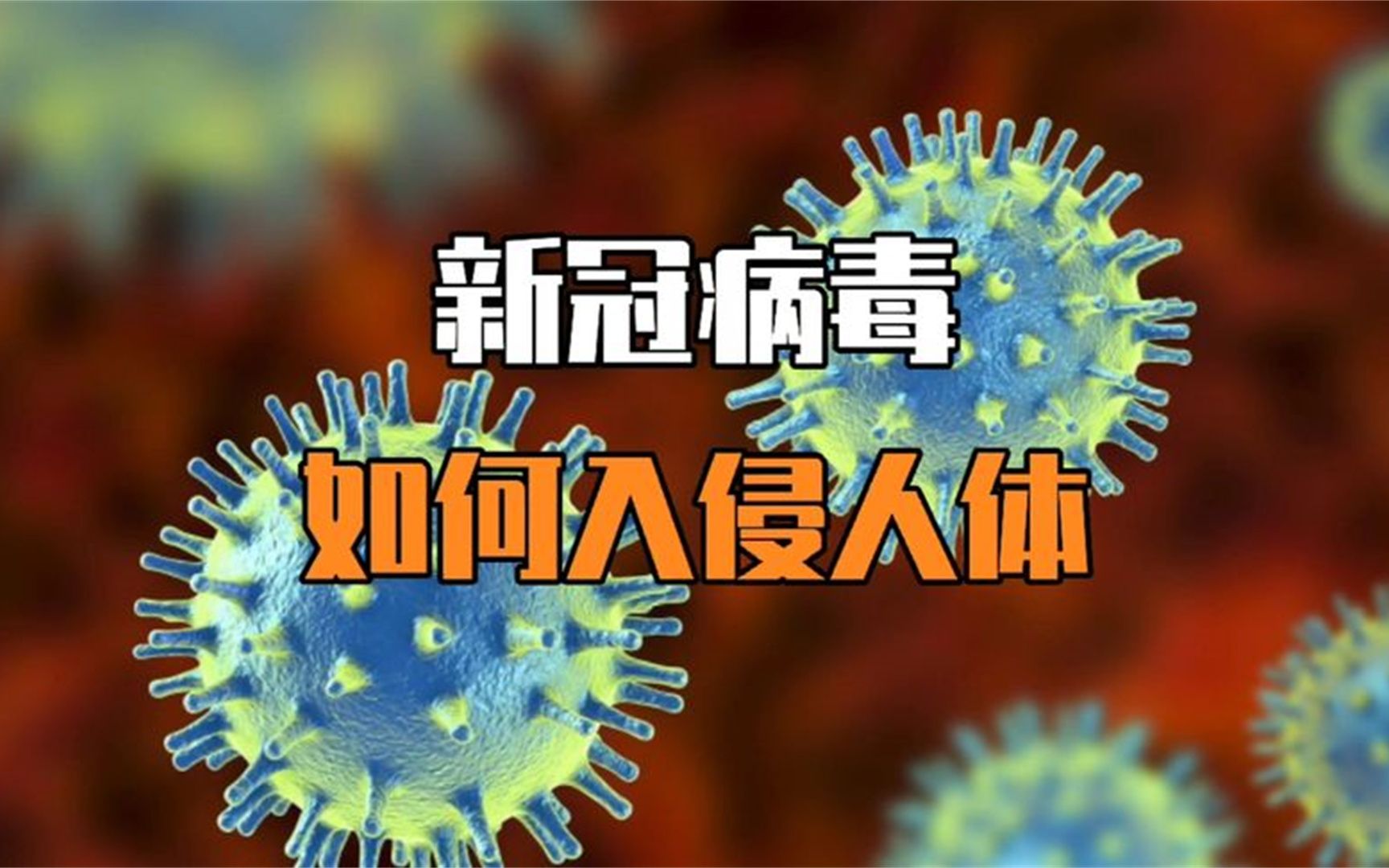 你知道新冠病毒是如何入侵我们身体的吗?这个视频将告诉你答案。