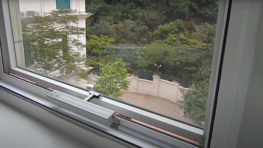 #电动开窗器 #智能家居 #智能开窗机 有了智能开窗器