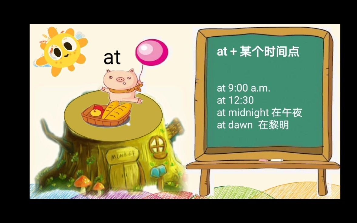 【微课江桥】九年级英语《时间介词in, on, at辨析》(泰来县江桥中心...