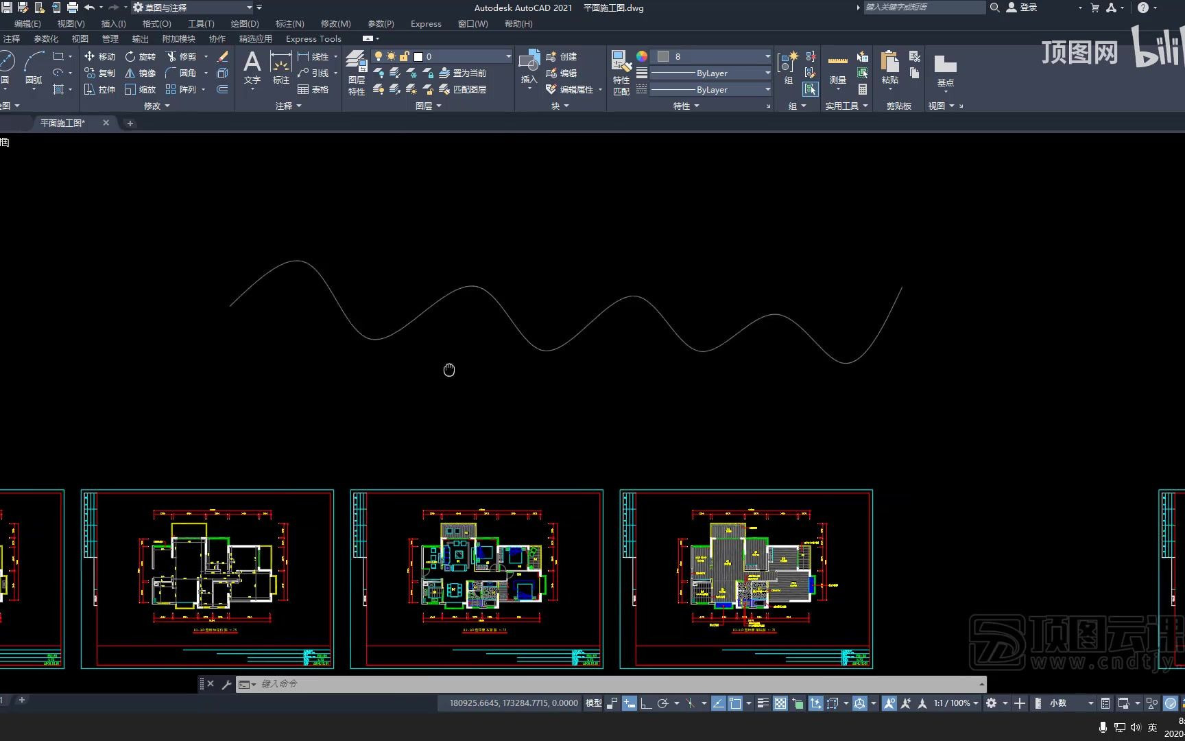 021、绘制椭圆及样条曲线