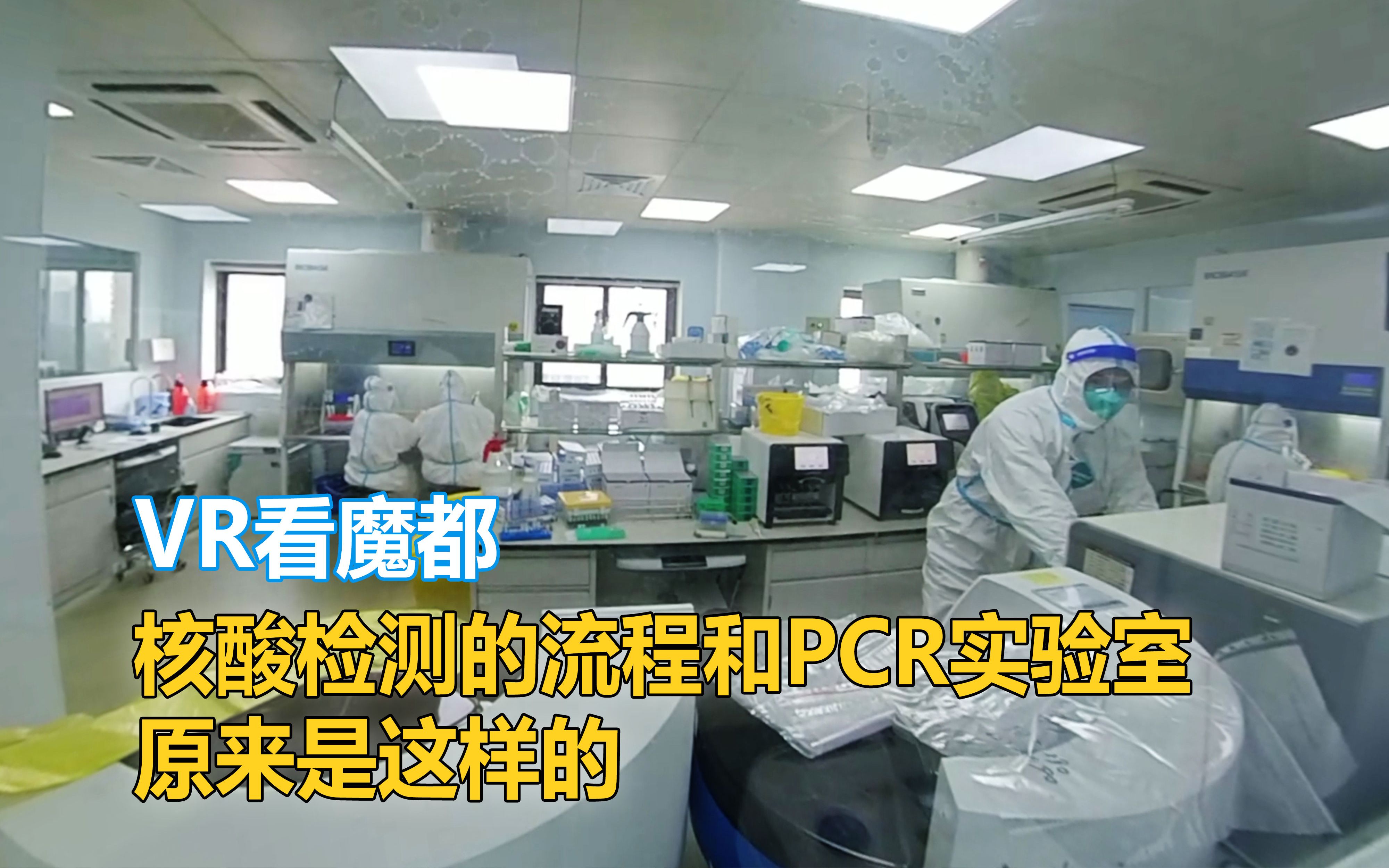 【VR看魔都】核酸检测的流程和PCR实验室 原来是这样的
