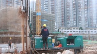 基建全能手!看KS800多功能锚杆钻机如何打基坑套管、抗浮锚杆~