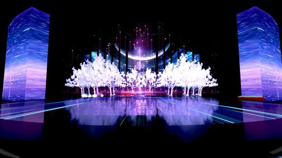 2021央视中秋晚会在西昌举行,舞台效果曝光
