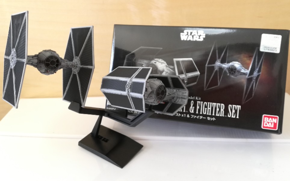 【猜猜我说啥57】万代拼装星球大战钛高级X1和钛战机套装