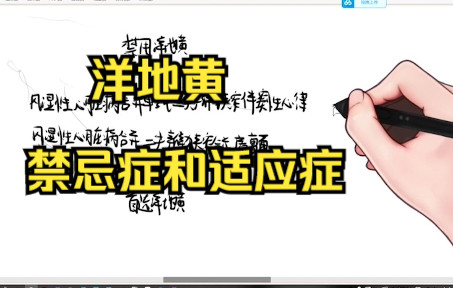 洋地黄的禁忌症和适应症