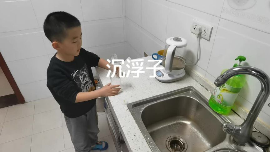 科学小实验,沉浮子