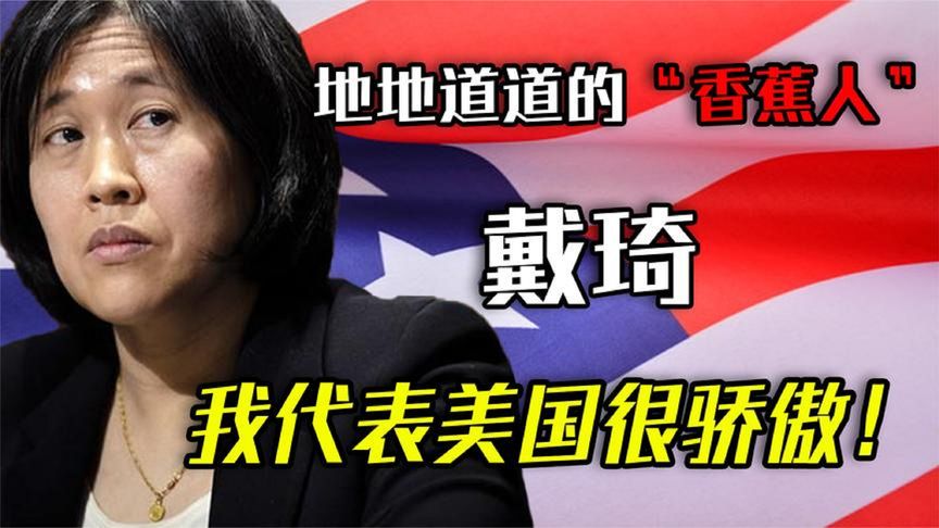 戴琦:代表美国我很骄傲,为表忠心起诉中国,彻彻底底的香蕉人