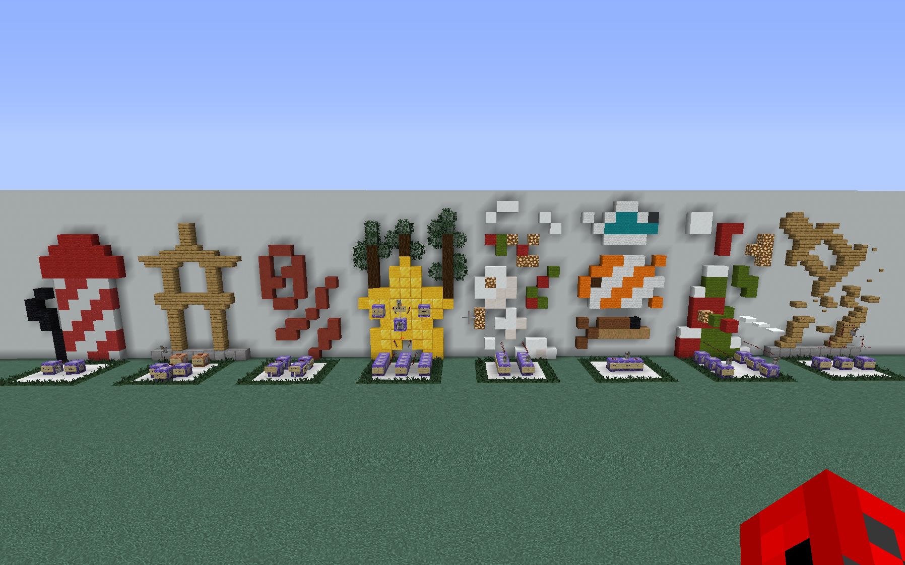 【DB】《Minecraft》圣诞树生成器指令解说