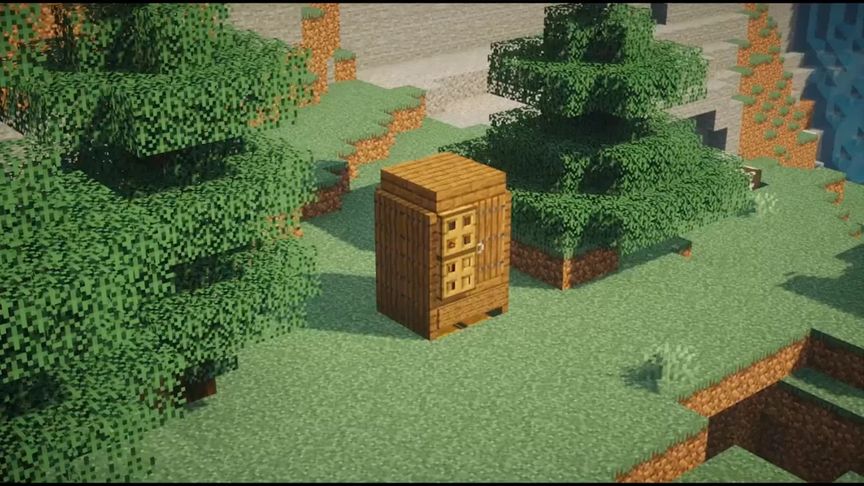 我的世界:建活板门房子,然后收种子