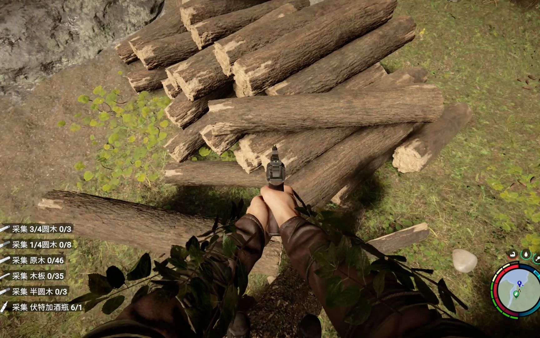 森林之子无伤虚空刷木头