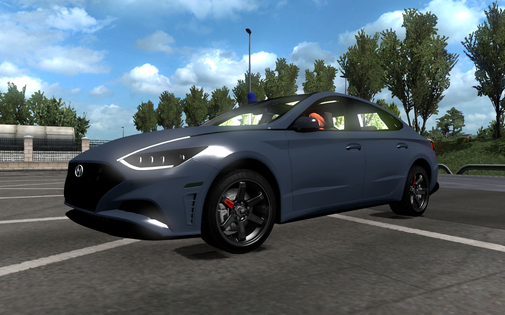 欧卡2-小车MOD-现代索纳塔sensuons