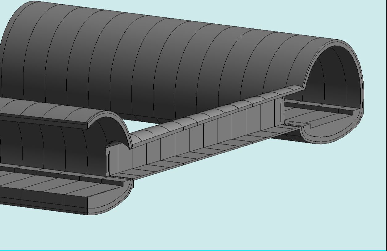 Dynamo+Revit生成隧道联络通道、竖井马头门、削竹式洞口等