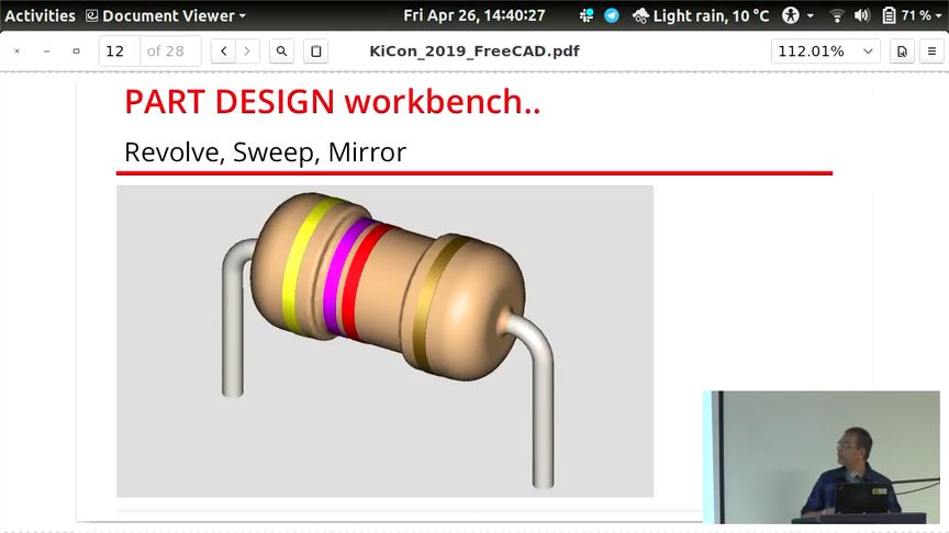 使用FreeCAD快速生成KiCad元件封装的3D模型