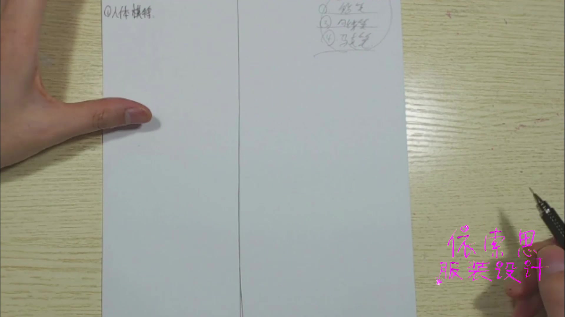 服装设计图怎么画,这个视频教你