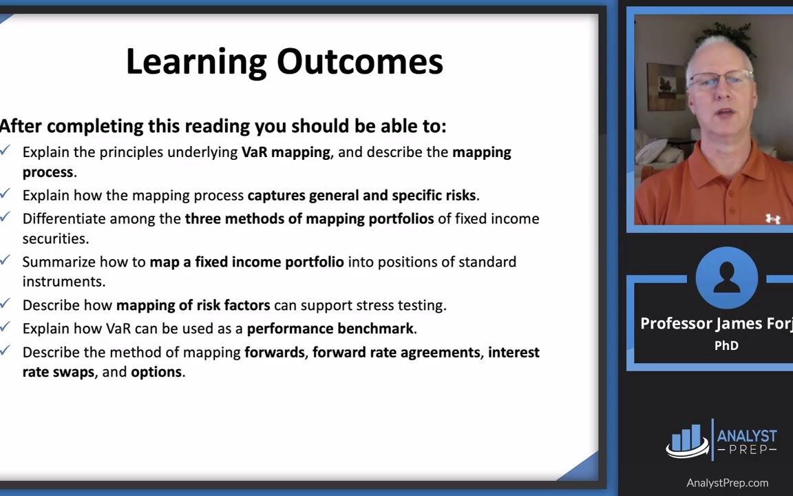 2.1.5 VaR 映射 VaR Mapping