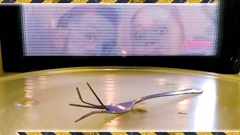 为什么说微波炉不能放金属?老外亲自实验,看完涨知识了