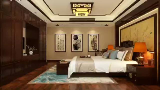 红木卧室装修实景图,看看哪一款式是你最喜欢的?