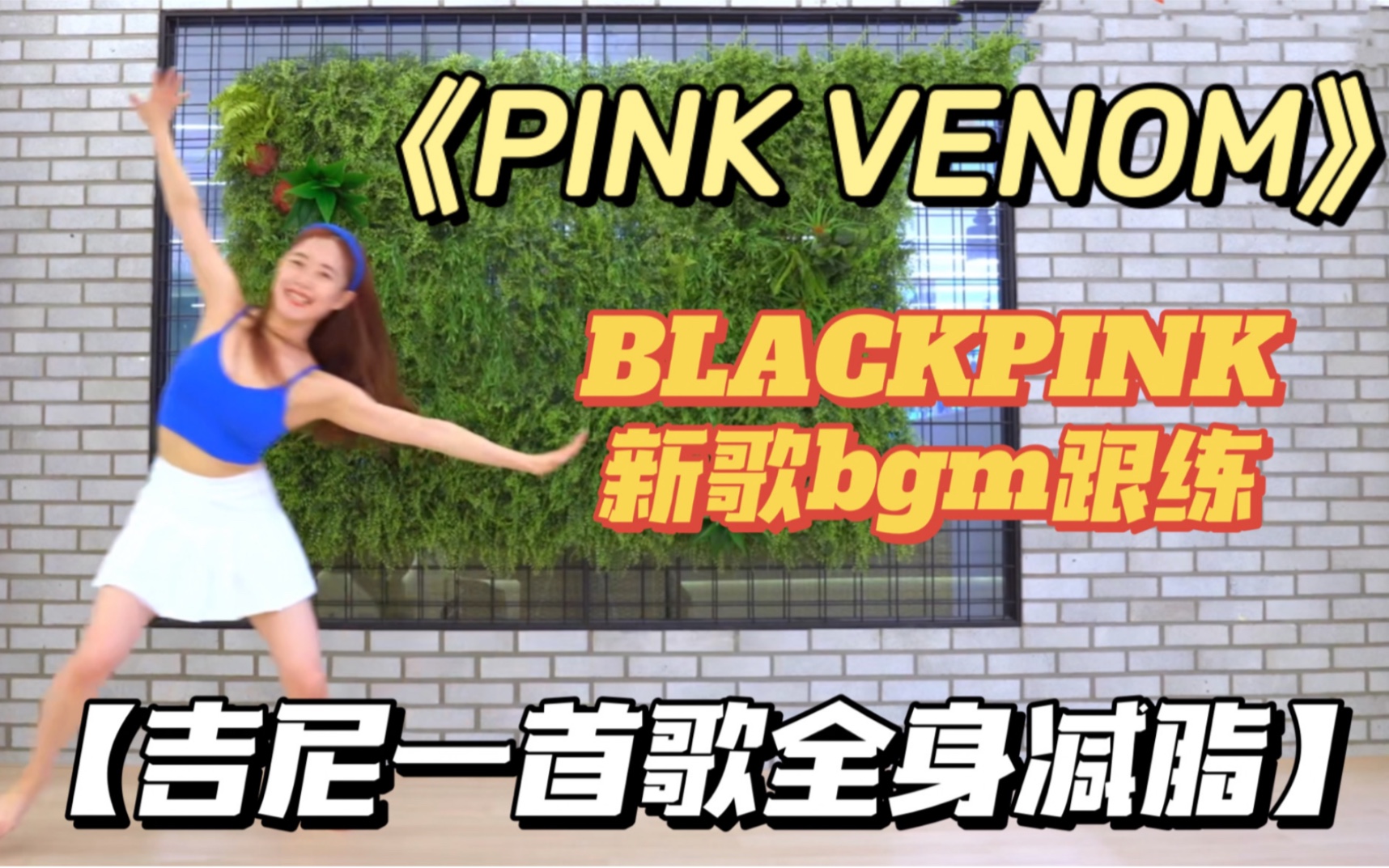 【BLACKPINK新歌|PINK VENOM音乐跟练】吉尼一首歌舞蹈全身减脂|...
