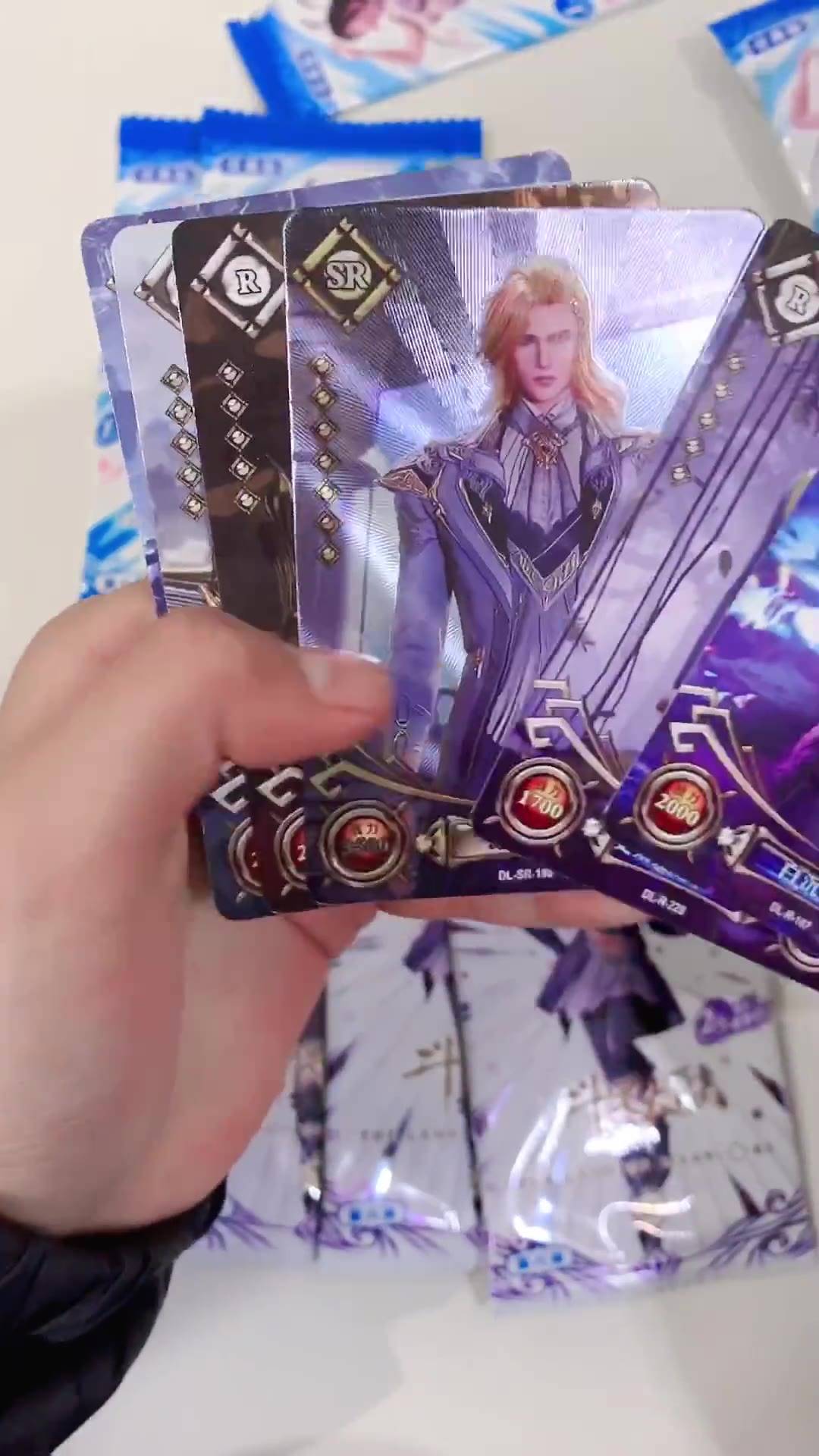 斗罗大陆卡片经典版豪华版8连拆