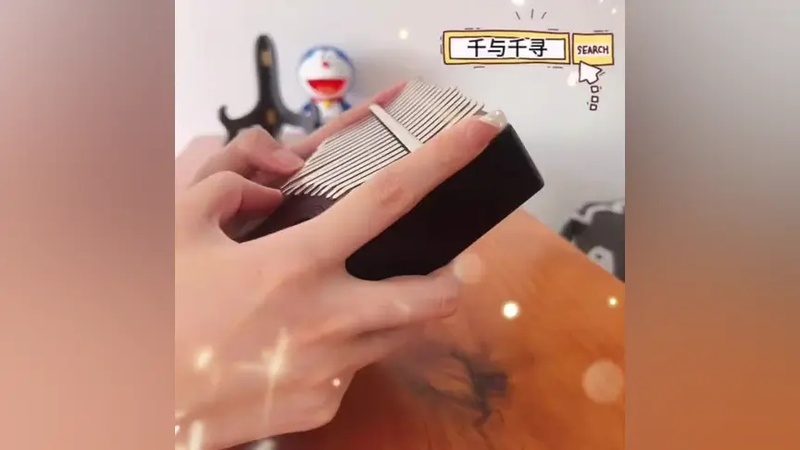 拇指琴 卡林巴拇指琴 卡林巴弹奏 乐器演奏 弹个音符给你听