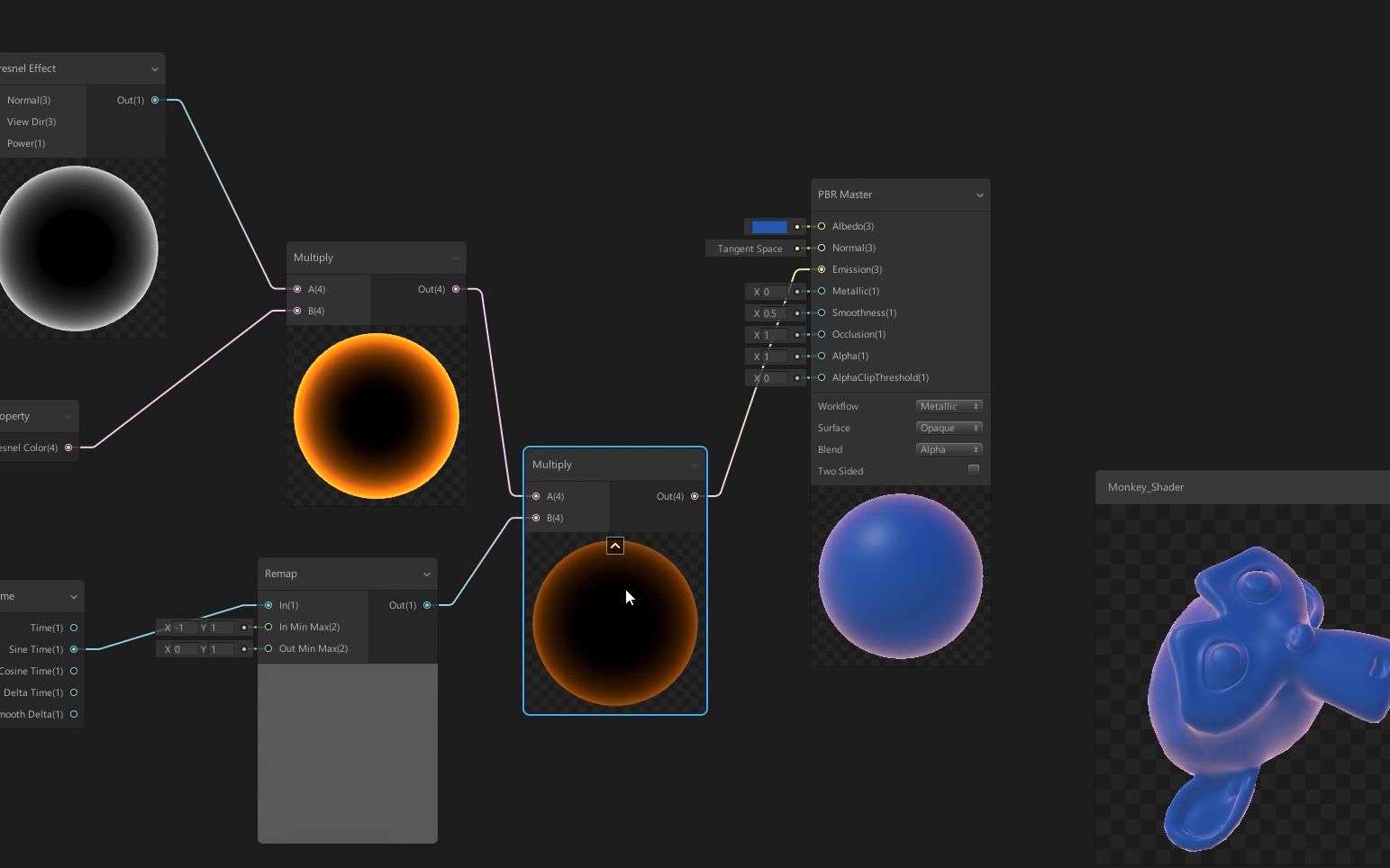 Unity图形化着色器编辑器-shader graph基础 [风农译制]