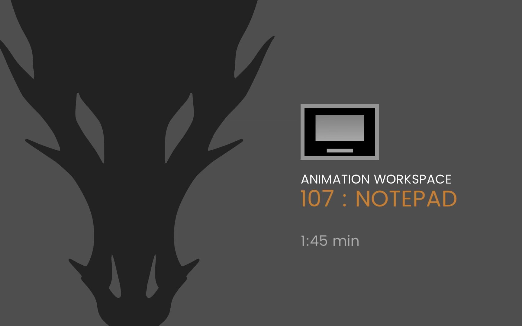 定格动画软件Dragonframe 教程 - 107 记事本功能