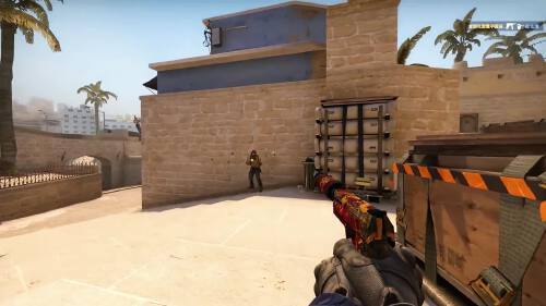 突然翻到了刚玩的时候的视频有点欢乐啊csgo 完美平台