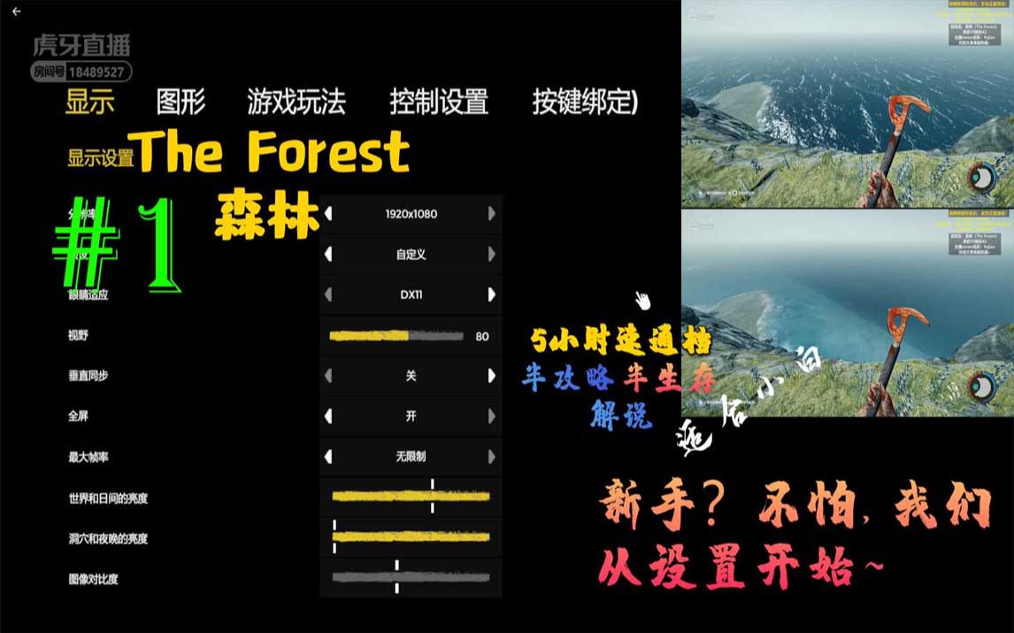 飞笺【森林】游戏设置解说(The Forest)