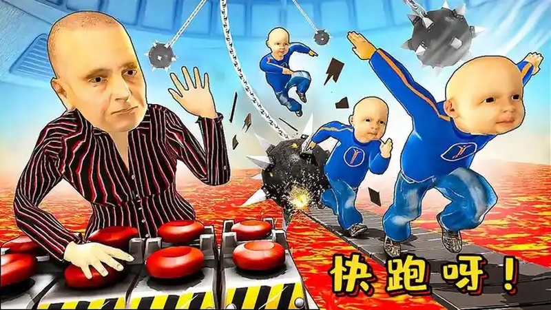 盖瑞模组:铁憨憨变成熊孩子闯关,而阿蛋则想方设法阻止我们!