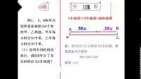一元一次方程——行程问题
