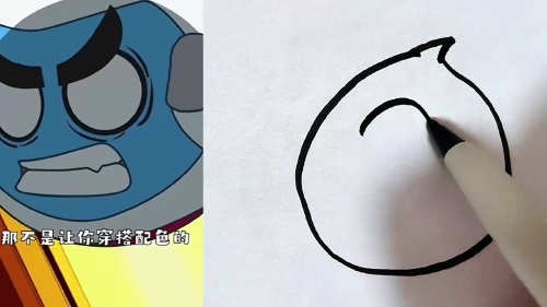 去海滩游泳要注意什么?创意简笔画,一起学画画