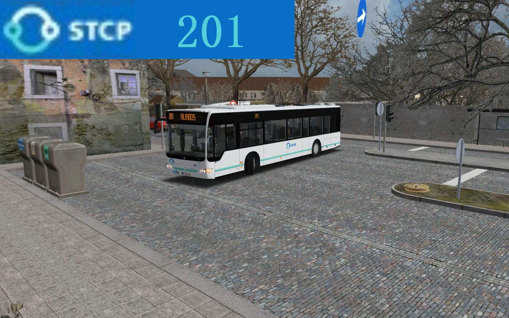 【OMSI2——Grande Porto 2021】201 Viso→Av. Aliados【中间走...