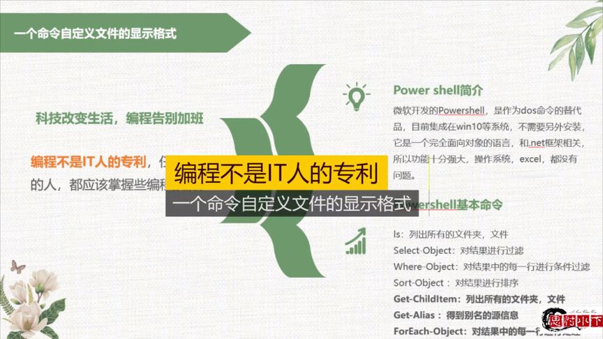 编程不是IT人的专利:一个命令自定义文件的显示格式 [学浪计划]