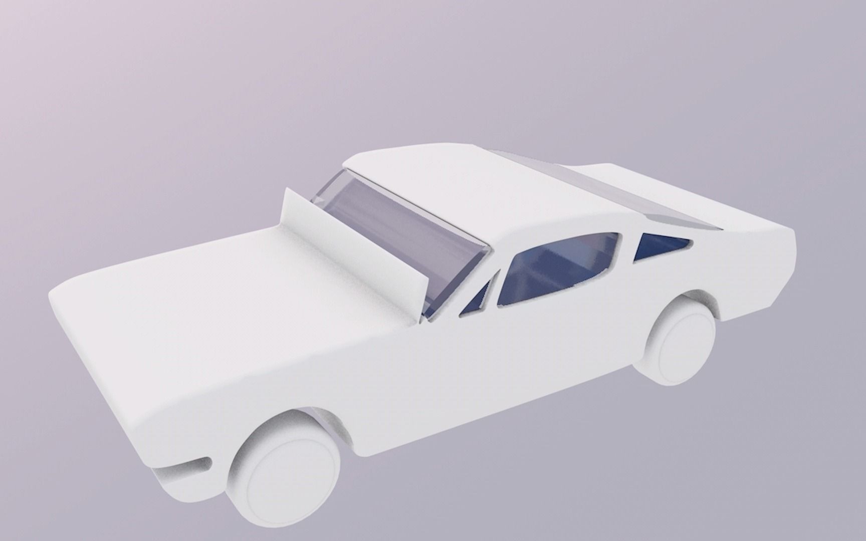 C4D模型快速搭建——小汽车