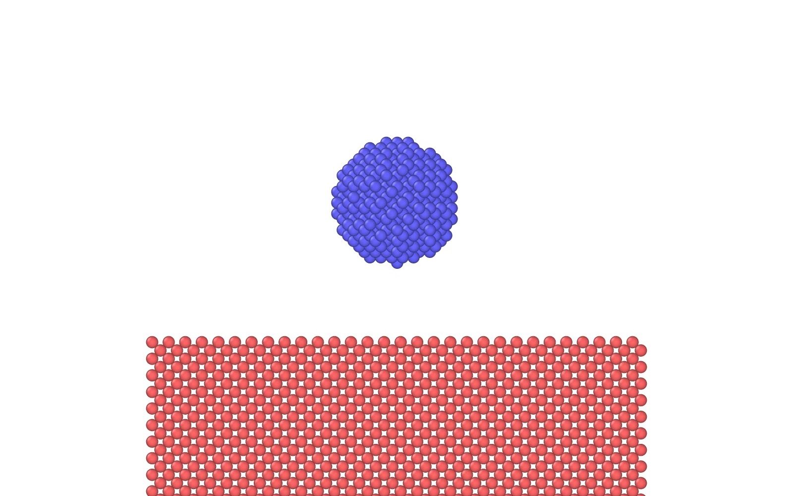 lammps模拟喷丸过程